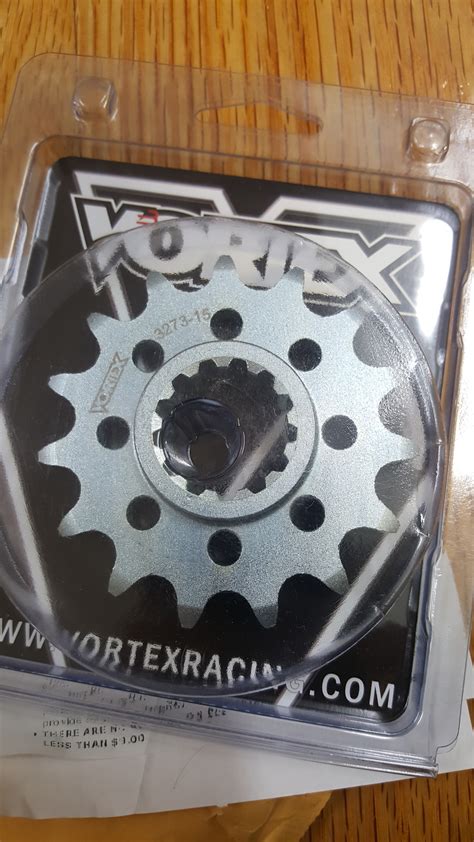 Vortex 520 Front Sprocket Steel 15 Teeth Natural 3273 15 Ebay