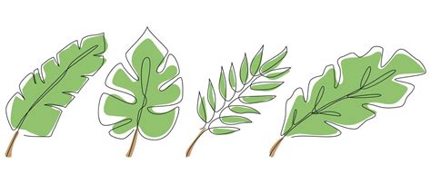 Aesthetic Leaf Vector Art Icons And Graphics For Free Download