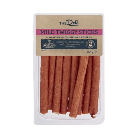 Buy The Deli Mild Twiggy Sticks 200g Coles