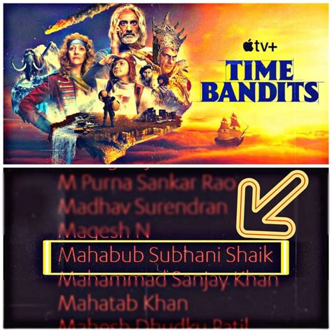 Timebandits Hollywood Appletvplus Mahabub Subhani Shaik