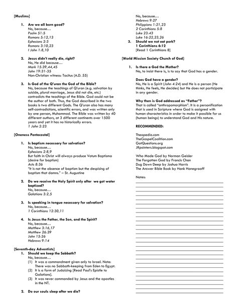 Basic Apologetics Docx