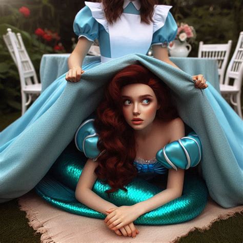 Ariel Under Alice 1 By Omaru5562 On Deviantart