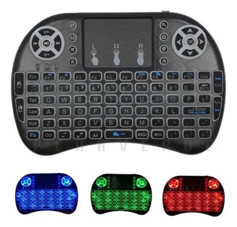 Mini Teclado Keyboard Sem Fio Para Televisão Video Game Parcelamento