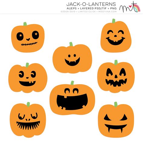 Jack O Lantern Face Clipart