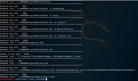 Basic Extracting Malware From Memory Cyber Security Architect Redblue Teaming Exploit