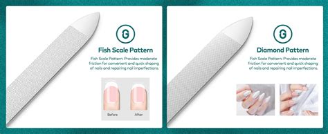 Mrgreen Professional Double Sided Stainless Steel Nail File With Non