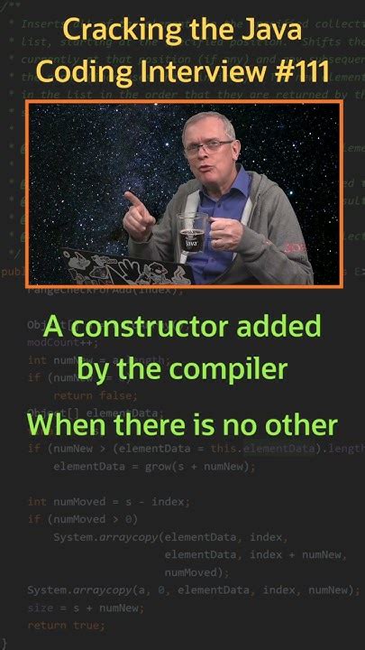 What Is The No Arg Empty Constructor Cracking The Java Coding