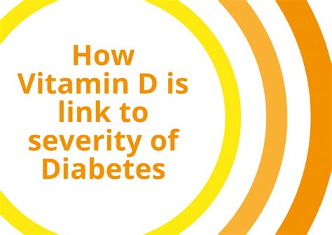 Vitamin D And Diabetes Glucorx