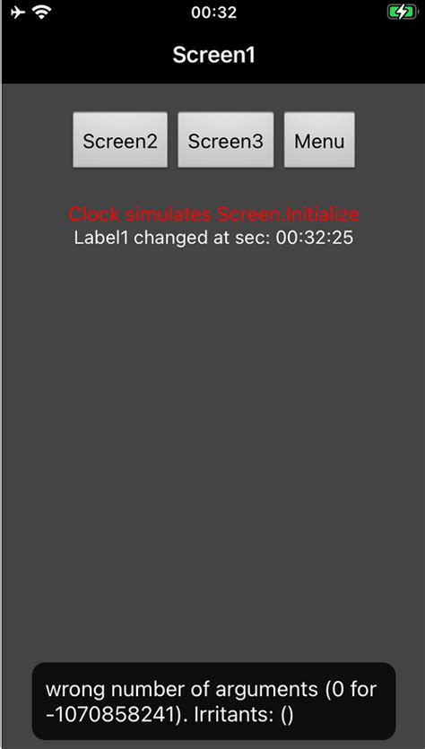 Compiled Ios App Ipa Crashes When Switching Screens ─ 50 Reward For