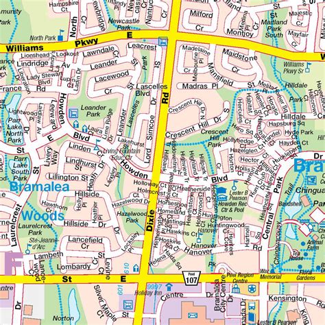 Brampton On Map By Mapmobility Corp Avenza Maps