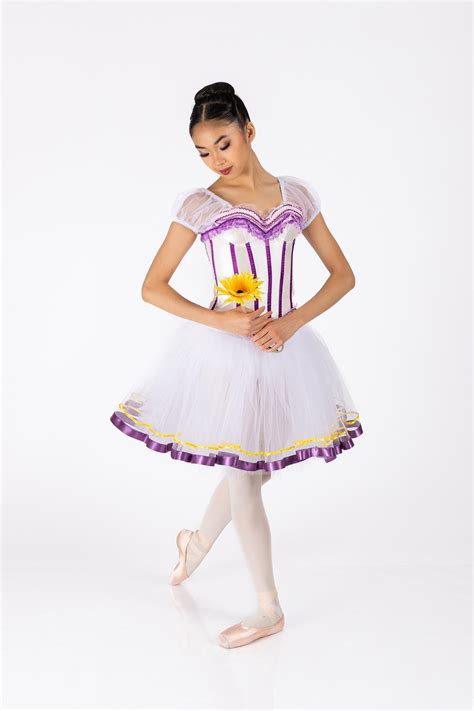 Peasant Dancer With E 001 Whitepurple Tutu Gallery