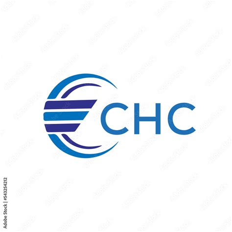 Chc Letter Logo Chc Blue Image On White Background Chc Vector Logo Design For Entrepreneur And
