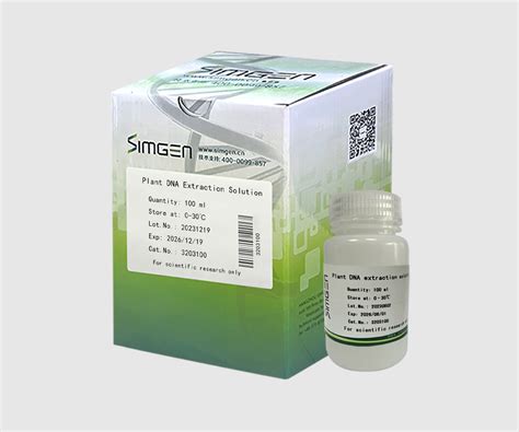 Plant Dna Extraction Solution Simgen
