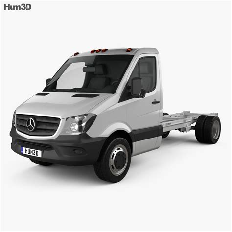 Mercedes Benz Sprinter Single Cab Chassis Lwb 2016 3d Model Download
