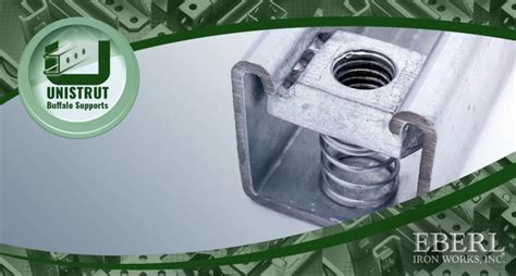 How Spring Nut Is A Key Part Of Unistrut Metal Framing Eberl Iron
