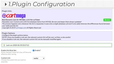 Real Dynamic Lists Mssql For Osticket Osticket Cartmega