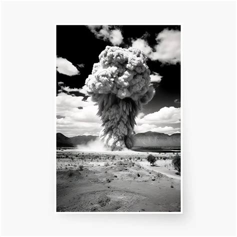 Nuclear Explosion The Fallout Poster Get It Now Printableapp