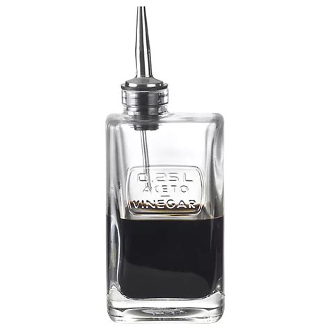 Italian Glass Carafe Vinegar Bottle 250ml Lakeland