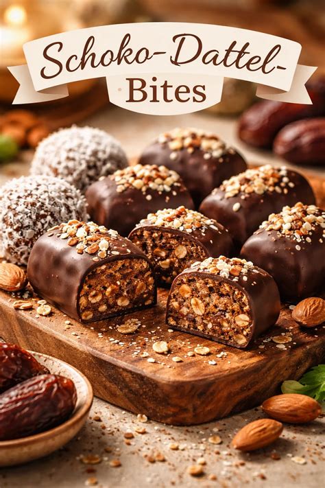 Schoko Dattel Bites