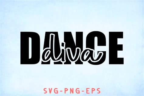1 Dance Diva Svg File Designs And Graphics