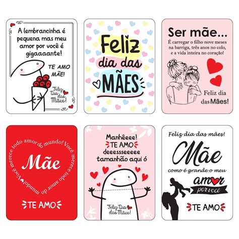 Cartão De Agradecimento Dia Das Mães 54x72 Cm 100 Unidades Com