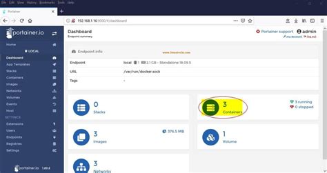 Manage Docker Containers With Gui Tool Part 1