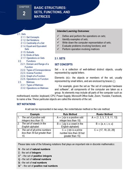 chapter ii sets pdf set mathematics function mathematics