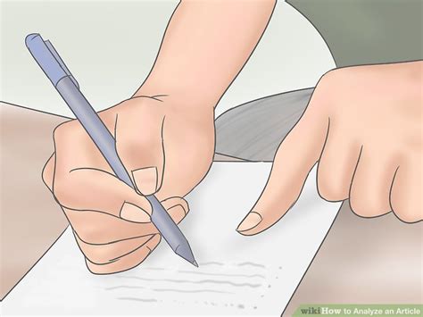How To Analyze An Article With Pictures Wikihow