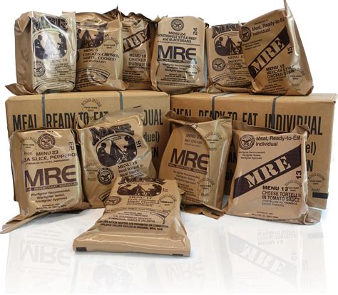 Mre Star Survival Meal Box Emergency Meals Ready To Eat