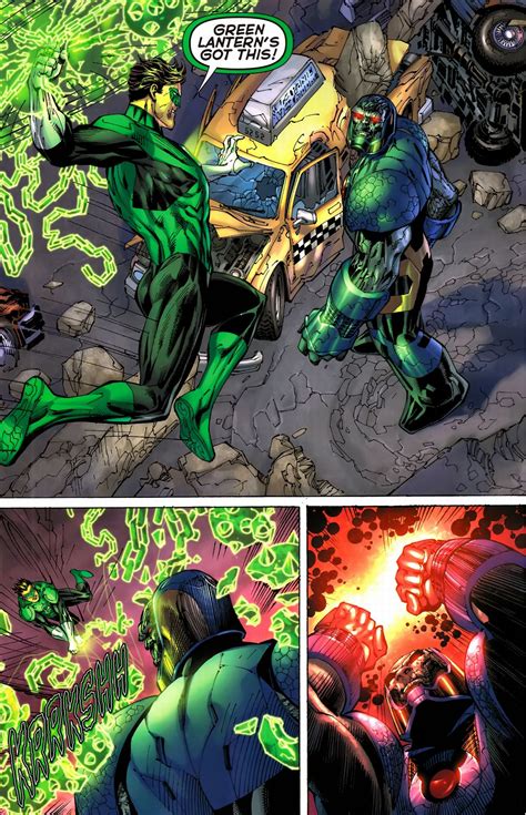 Green Lantern Vs Darkseid Justice League Comicnewbies