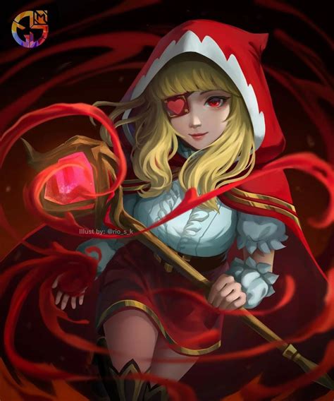 Ruby Mlbb Fanart Ilustrasi Manga Gadis Animasi Ilustrasi