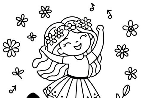 Signo De Mujer Rodeado De Flores Y Mariposas Para El Día De La Mujer