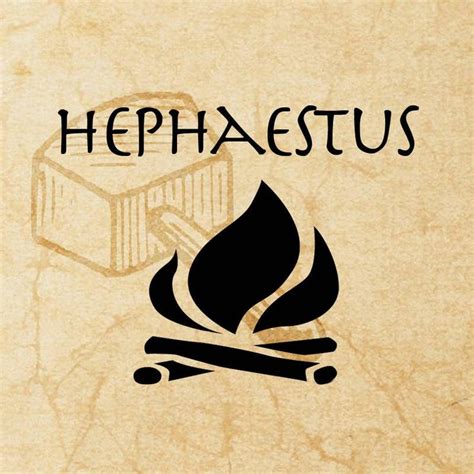 The Olympians And Hades Hephaestus Symbol Greek And Roman Mythology