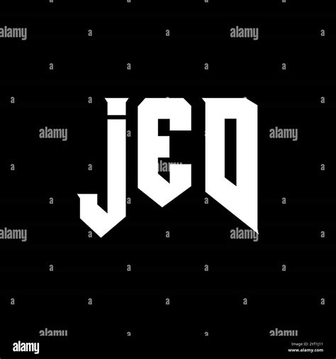 Jed Letter Logo Design For Technology Company Jed Logo Design Black