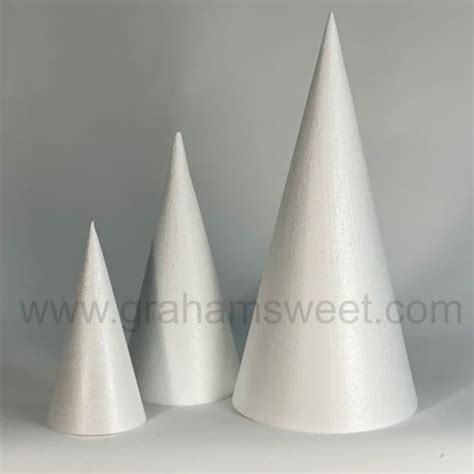 Polystyrene Cones By Graham Sweet Studios Uk