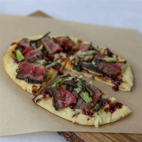 Custom Culinary Korean Beef Flatbread