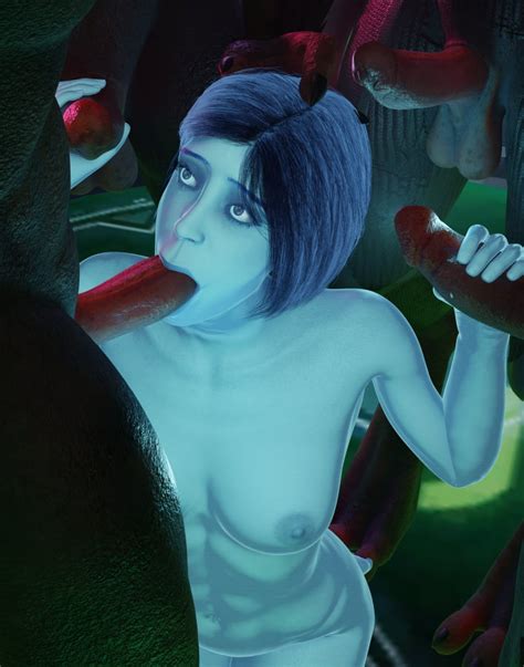 Rule 34 343 Industries 3d Artificial Intelligence Blowjob Blue Body