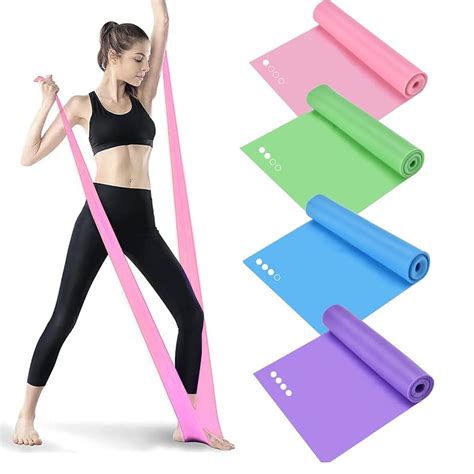 Elastici Palestra Fasce Elastiche Fitness Grifema Set Da 4 18 M Con
