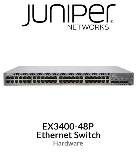 48 Port Switch Juniper EX3400 48P At 244780 Piece Poe Switch In Noida ID 2852750452691