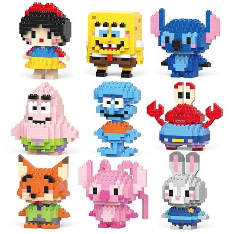 Spongebob Building Blocks 13 Designs Hobbies And Toys Toys And Games On