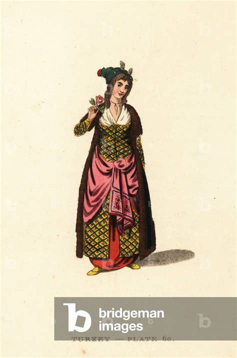 Costume Of A Kaddin In The Seraglio Ottoman Empire