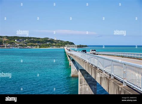 Kouri Big Bridge And Kouri Island Nakijin Okinawa