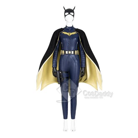 Batgirl Barbara Gordon Cosplay Costume Superhero Supergirl Jumpsuit Halloween Carnival Suit