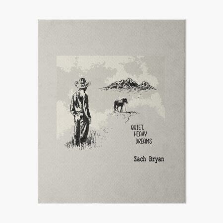 Zach Bryan Art Board Print For Sale By Zoro33 Redbubble