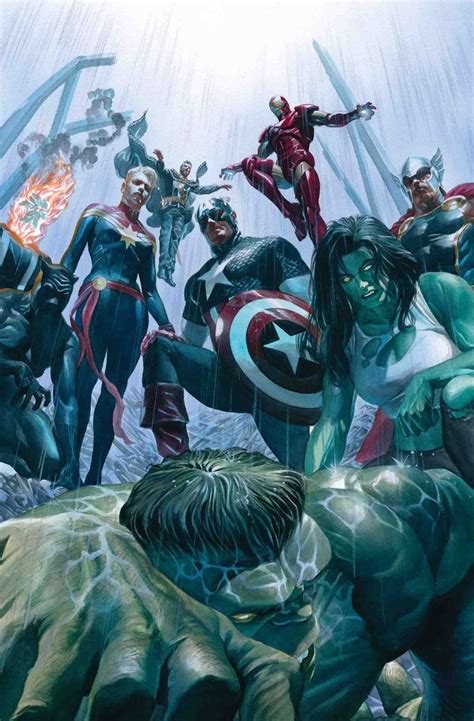 The Avengers By Alex Ross Marvel Comics Art Marvel Marvel Superheroes