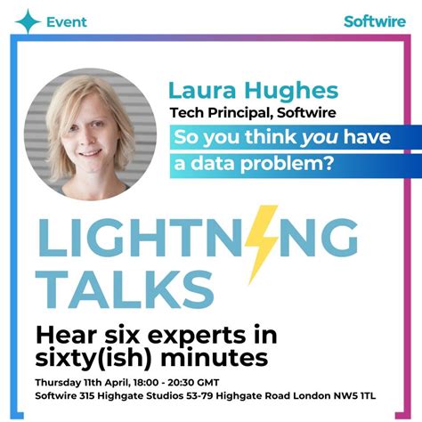 Softwire On Linkedin Dataengineering Problemsolving Techevent