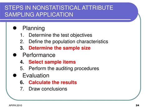 PPT INTRODUCTION TO NONSTATISTICAL SAMPLING FOR AUDITORS PowerPoint Presentation ID