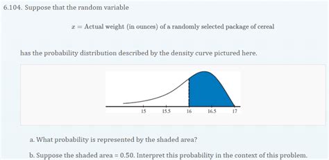 Solved 6104 ﻿suppose That The Random Variablex ﻿actual
