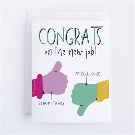 Congratulations Greeting Card New Job Greeting Card Cardcraft