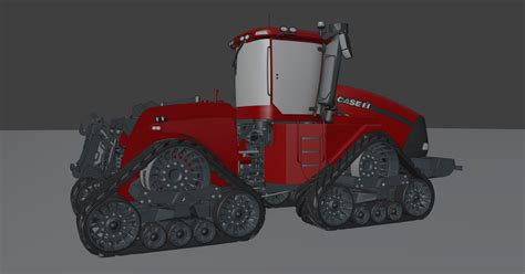 Case Ih Quadtrac Tractor Ultra High Detail Fully Textured Premium 3d Turbosquid 2268174